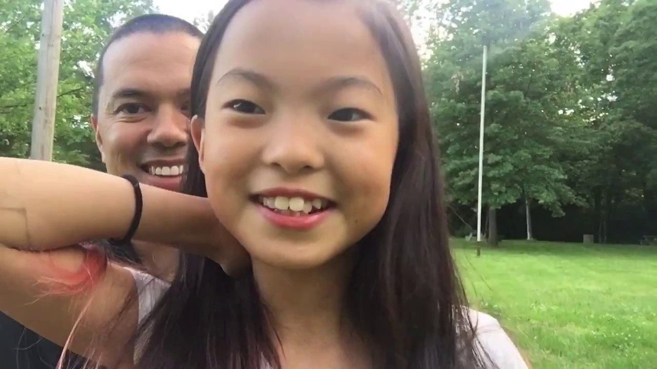 Kid vs Dad Gymnastics Challenge - YouTube