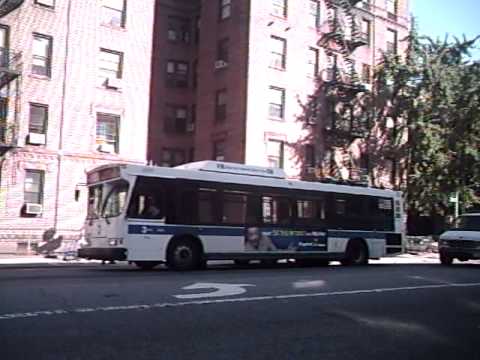 B100 bus at Ocean Avenue and Quentin Road - YouTube