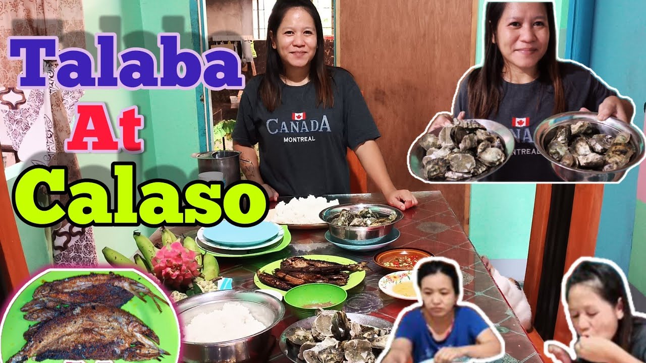 VLOG #62 Fresh talaba at daing na calaso sa tanghalian | Buhay ...