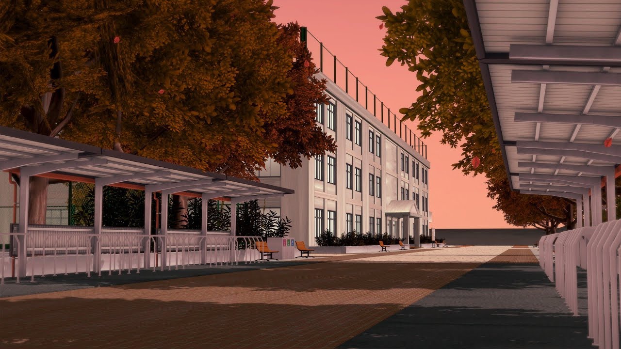 School Map - Custom Map for Koikatsu Chara Studio - YouTube