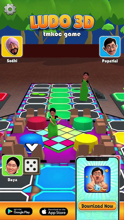 LUDO 3D TMKOC Game #taarakmehtakaooltahchashmah - YouTube