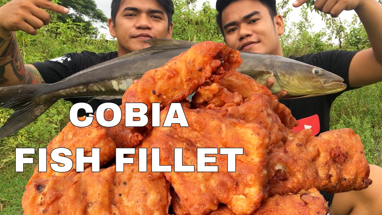 OUTDOOR COOKING | COBIA FISH FILLET - YouTube