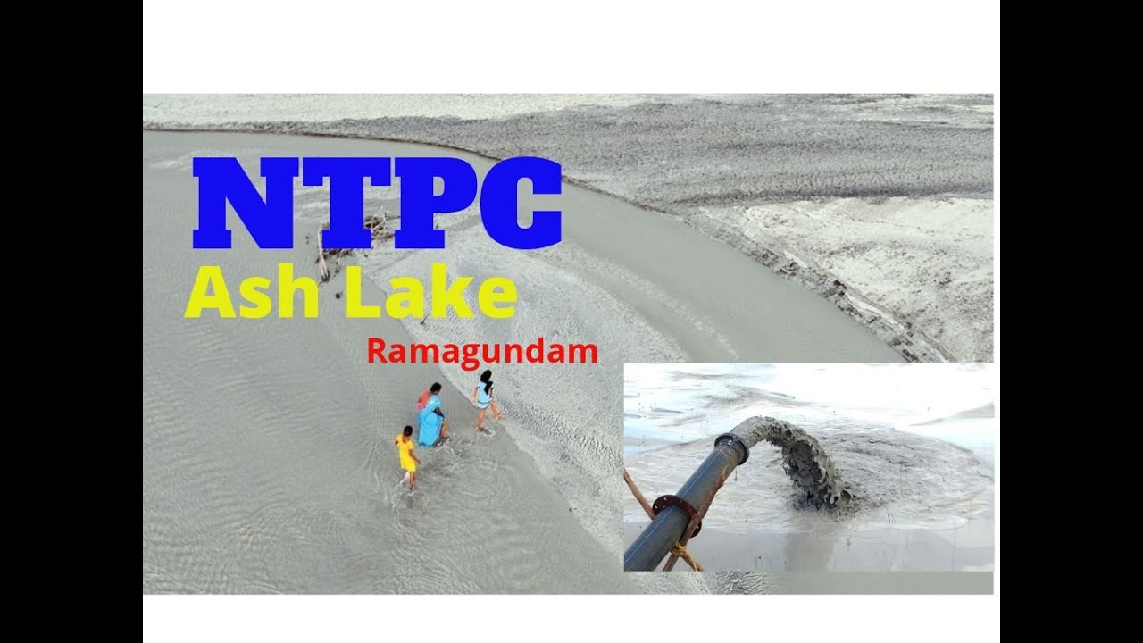 NTPC ASH POND | NTPC ASH LAKE - YouTube