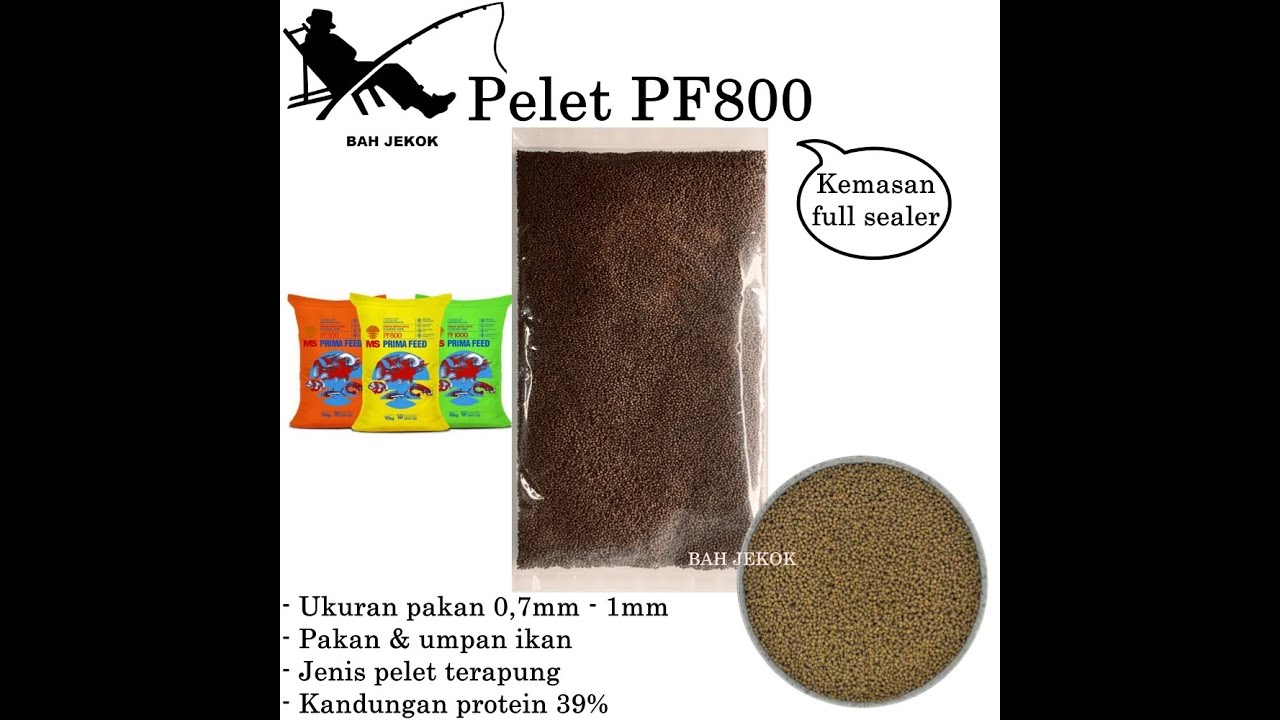 Pelet PF800 - YouTube