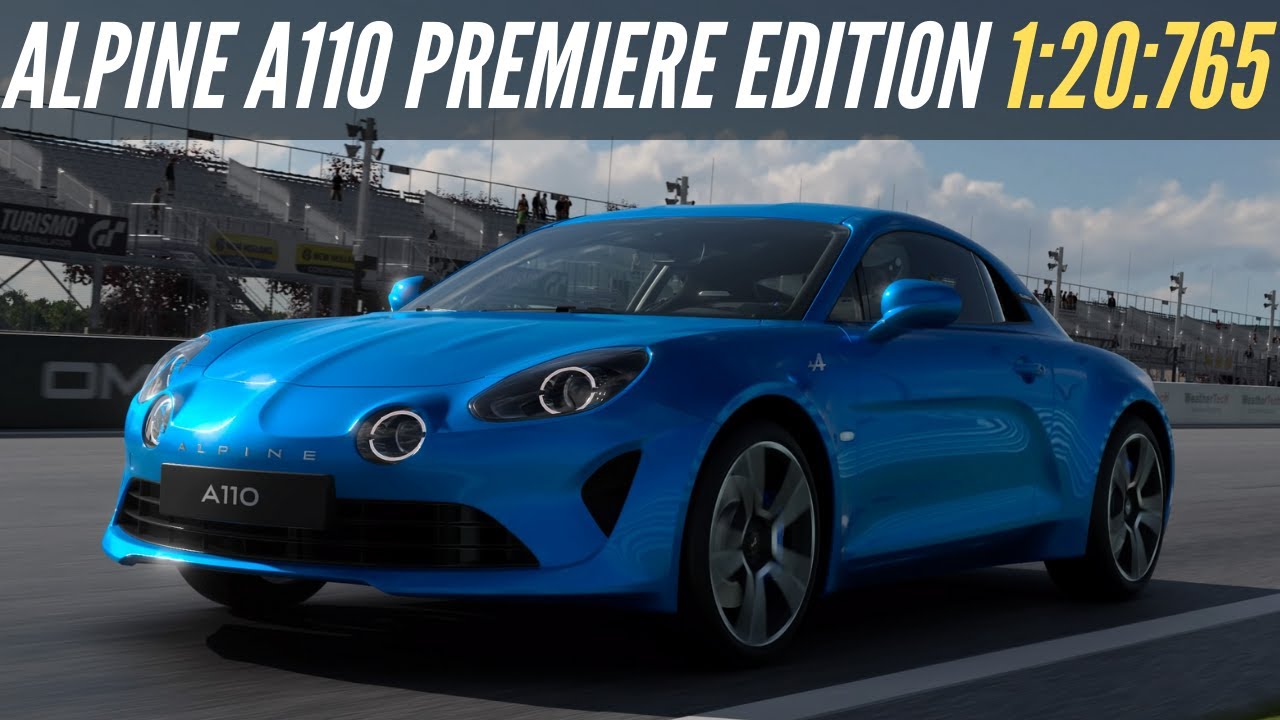 Gran Turismo 7: Lap Time Challenge Watkins Glen Short | Alpine A110 ...