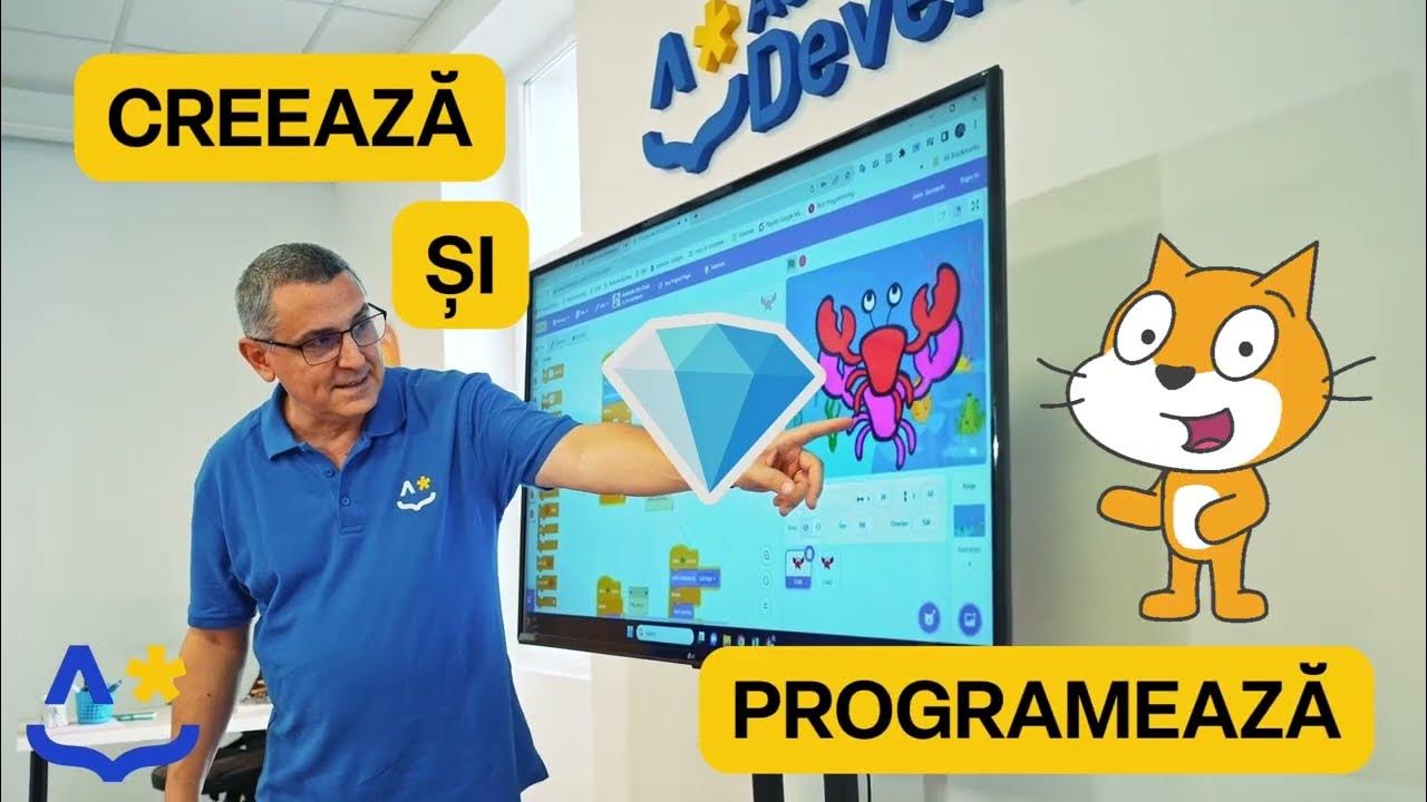 Curs Primii Pași în Programare cu Scratch 8-9 ani - YouTube