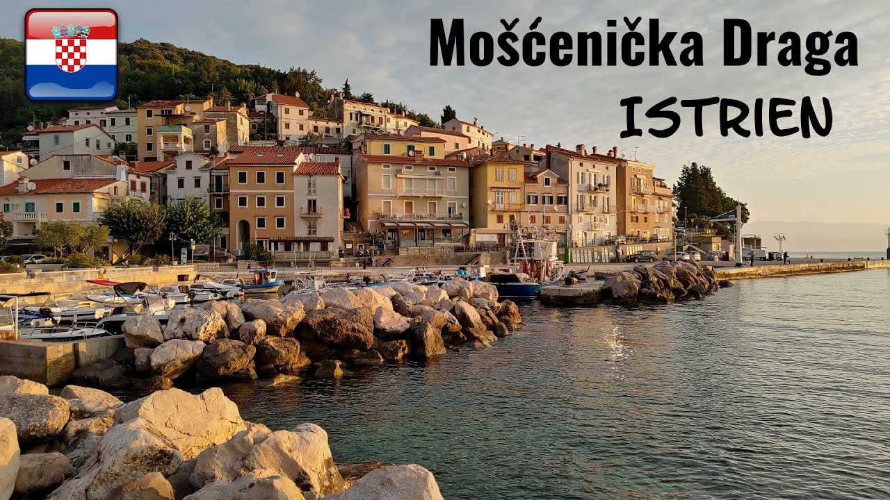 Mošćenička Draga -ein schöner Ort in Istrien- - YouTube