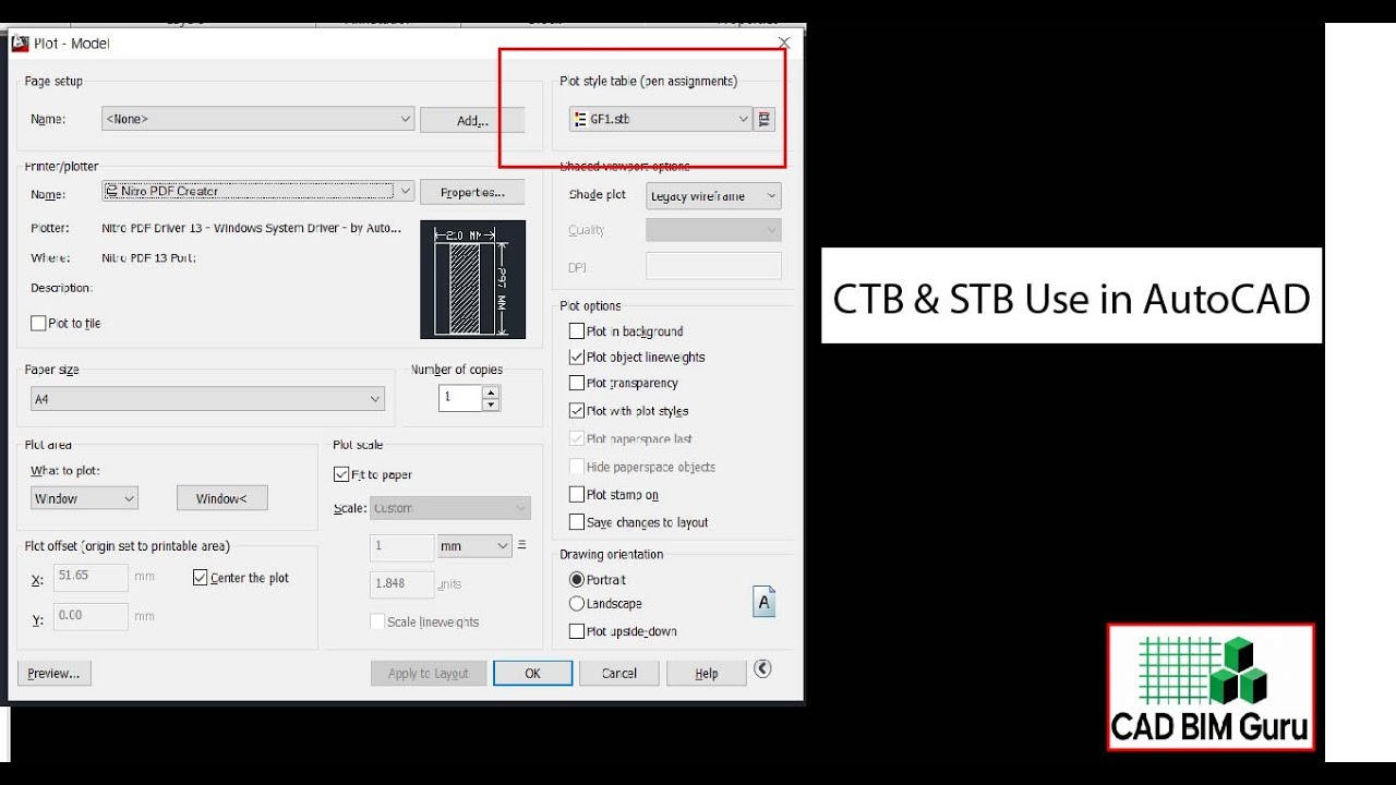 How to Add a Plot Style (CTB) & (STB) File in AutoCAD | Convert CTB to STB - YouTube