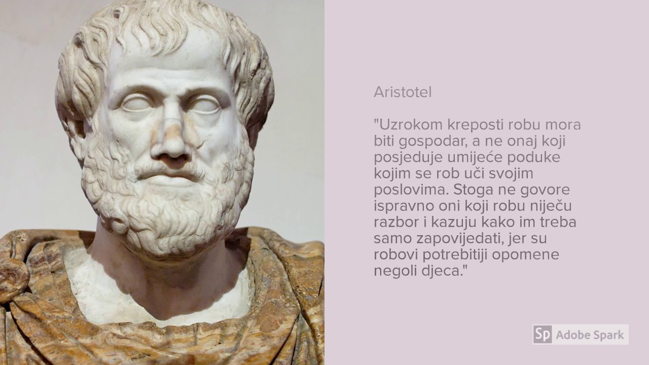 Grčki filozofi o robovima - YouTube
