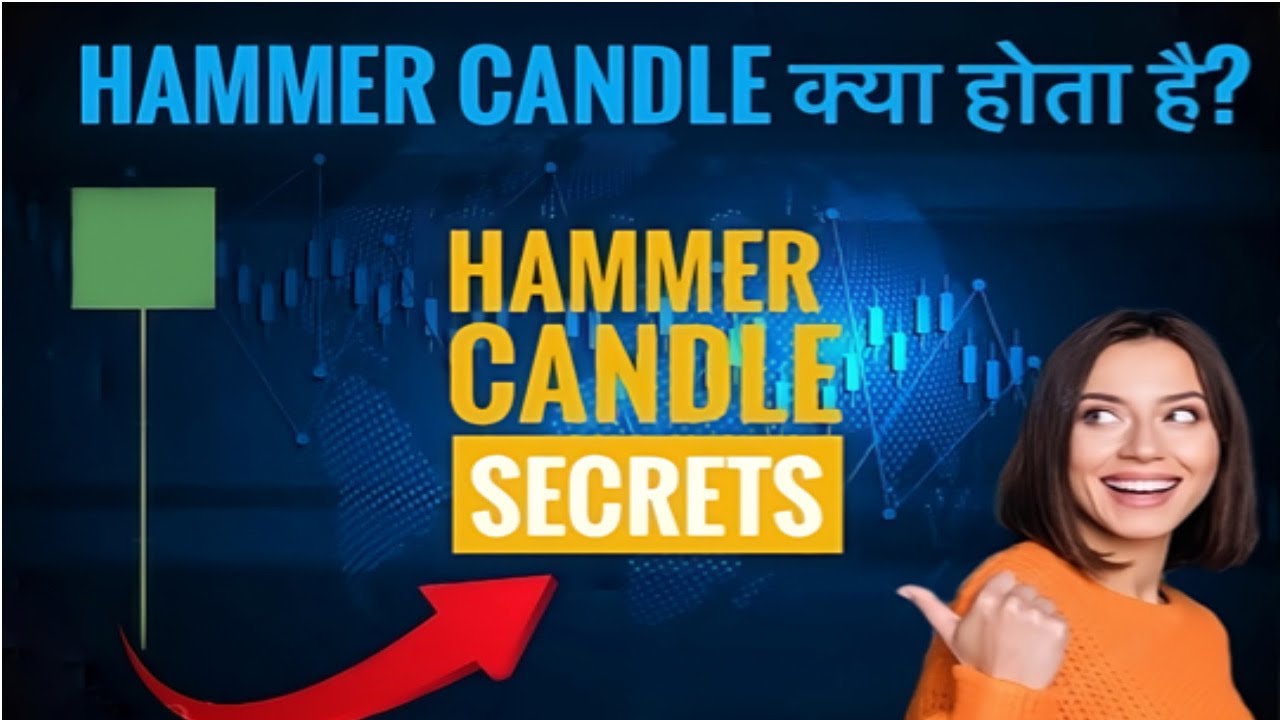 Hammer Candlestick Pattern in Hindi | Hammer candle kya hai | Hammer ...