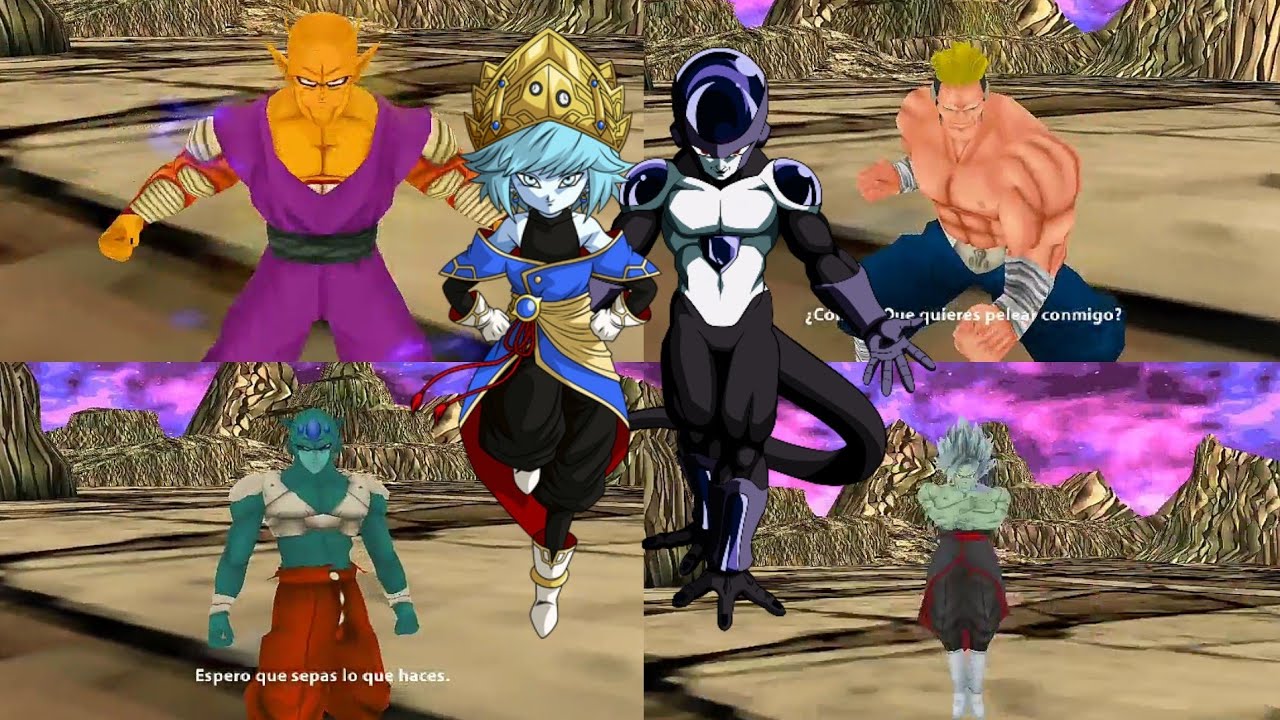 DBZ TTT MOD / Dragon Ball Canon V1 / Con Animaciones Y Efectos ...
