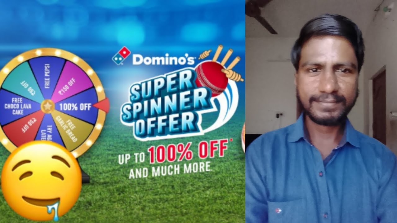 Dominos super spinner offer - YouTube