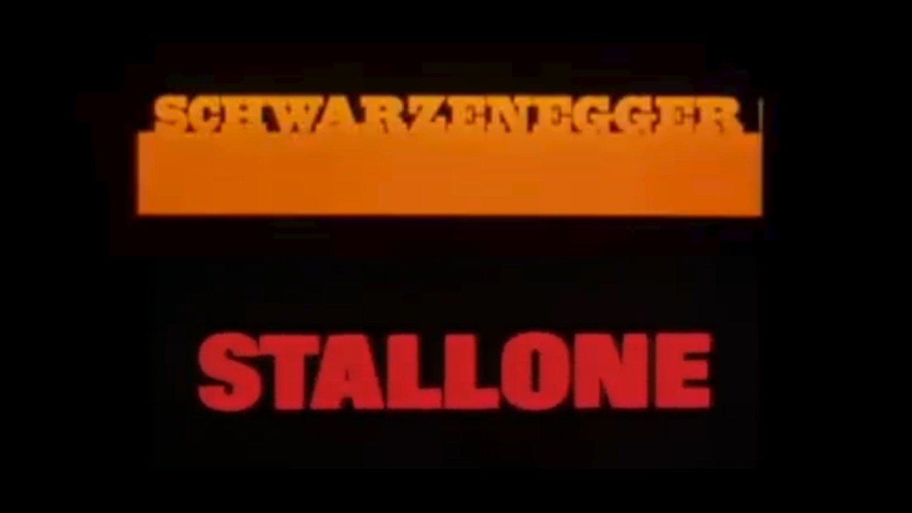 Arnold Schwarzenegger & Sylvester Stallone in Commando 2: Kill John ...