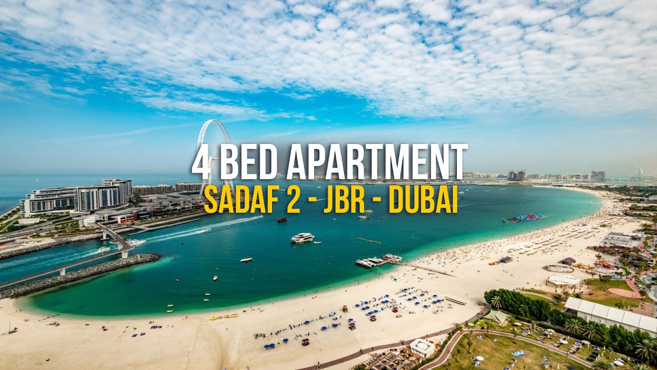 Fully Upgraded 4 Bed Apartment in Sadaf 2, JBR, Dubai - YouTube