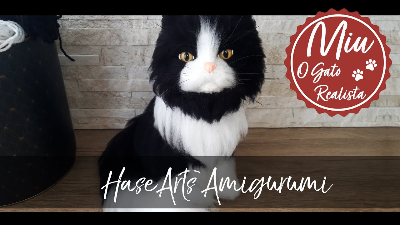 Curso Miu: O Gato Realista da HaseArts Amigurumi - YouTube