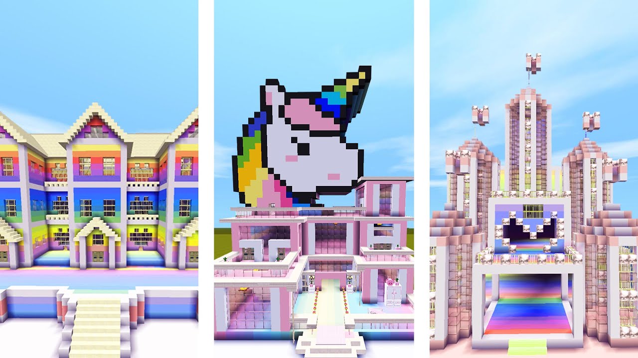 Mini World: DIY Minecraft,Mini World/How To Build Cute House In ...