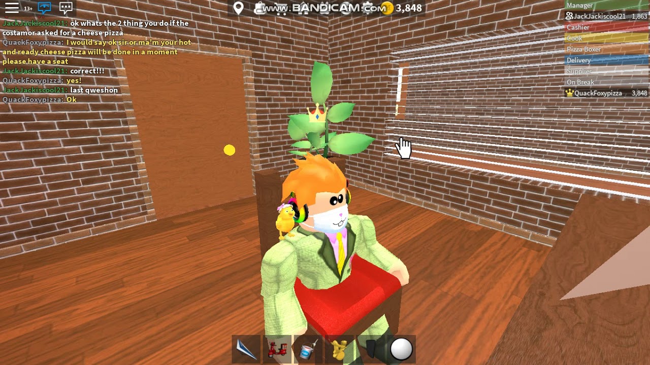 Applying For A Job Roleplay - Roblox Work At A Pizza Place - YouTube