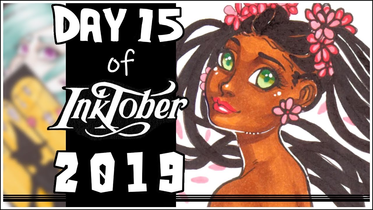 INKTOBER 2019 - Inktober Day 15 LEGEND - Ohuhu Sponsored - YouTube