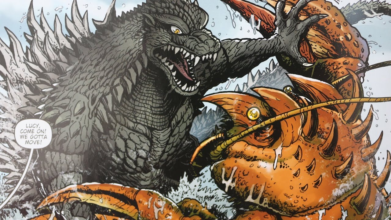 GODZILLA vs EBIRAH || Giant Lobster MONSTER FIGHT - YouTube