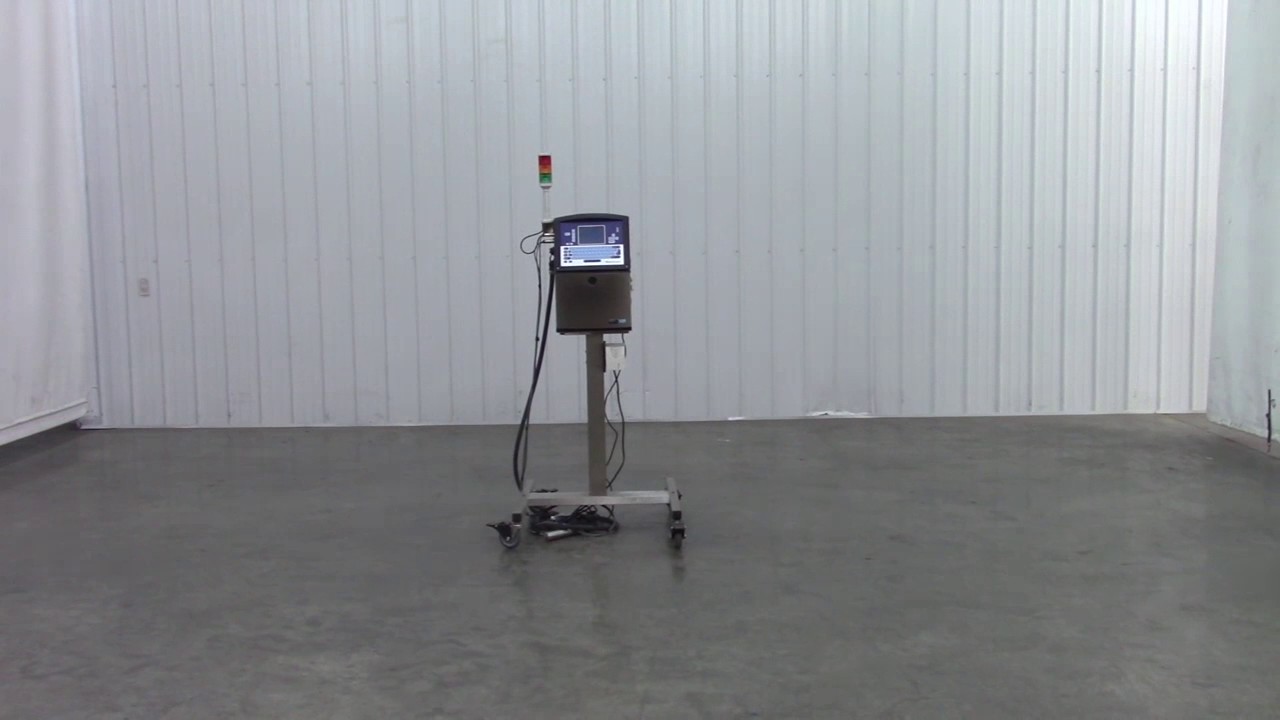 VideoJet 1520 Ink Jet Coder - YouTube