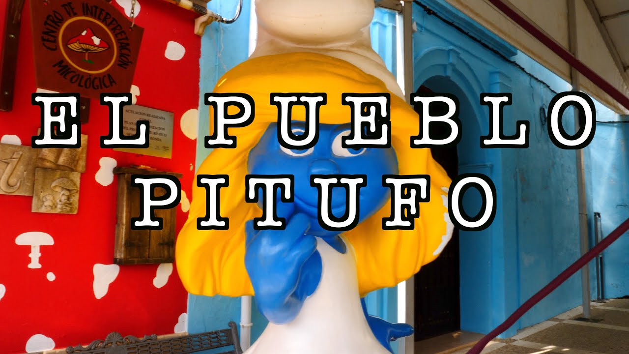 Júzcar | El primer pueblo Pitufo del MUNDO España🇪🇦 - YouTube
