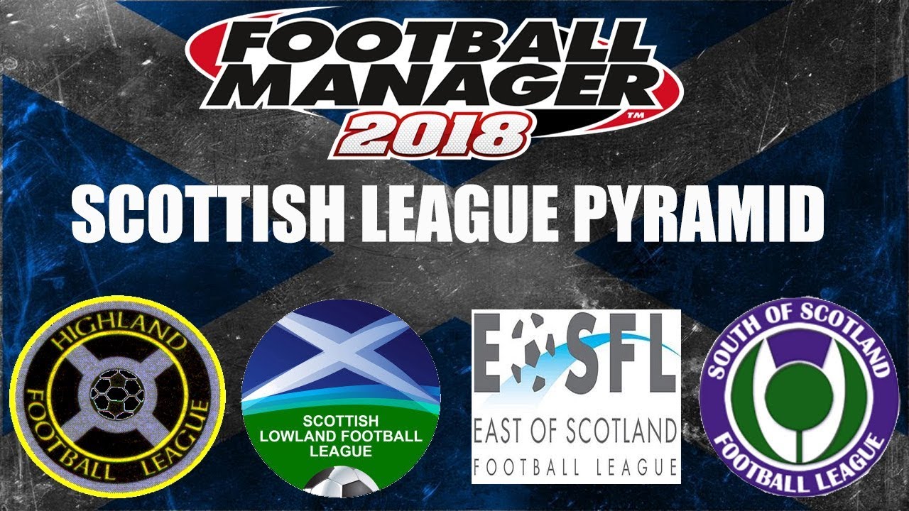 FM18 - Full Scottish League Pyramid Beta - YouTube