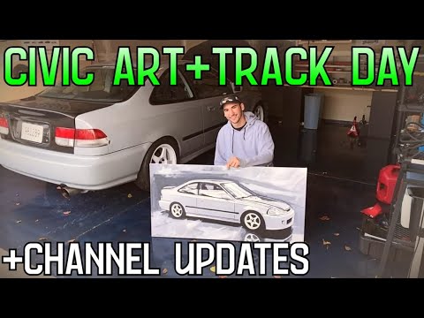 Civic Artwork, DCTC Track Day Cinematic, And Big Updates!!! - YouTube