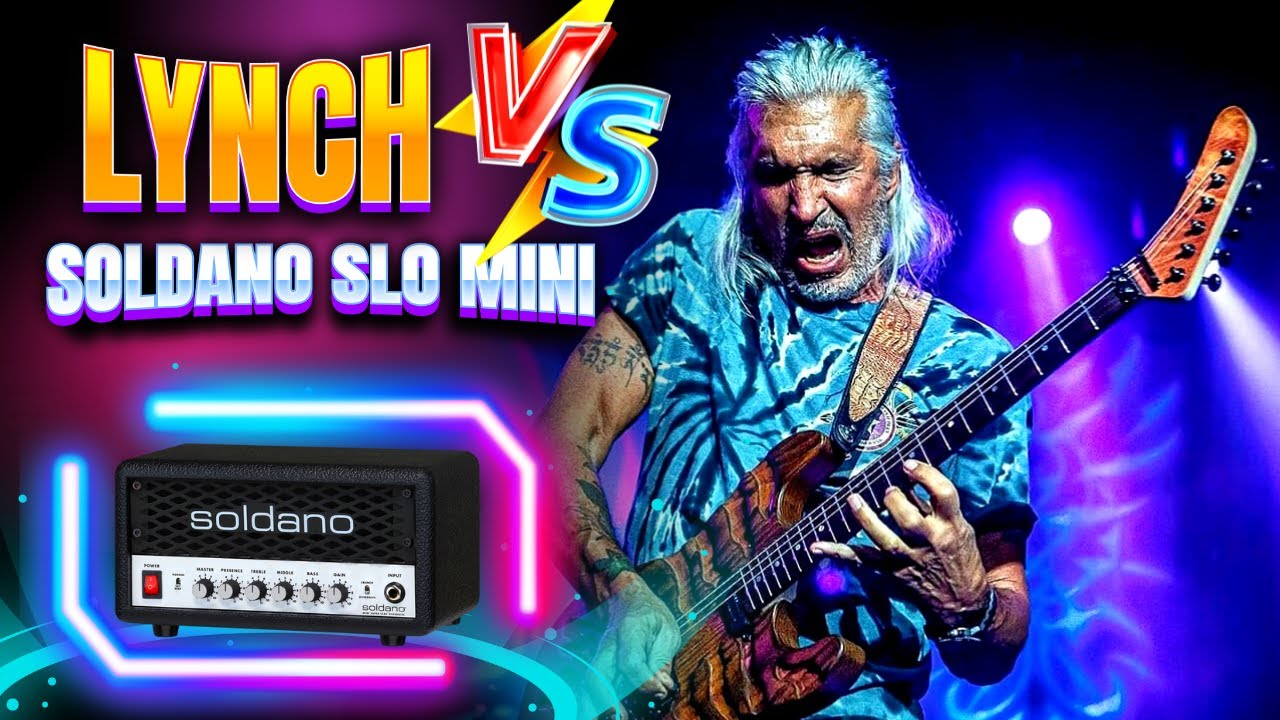 George Lynch / Mike Soldano unveil the SOLDANO SLO Mini - YouTube