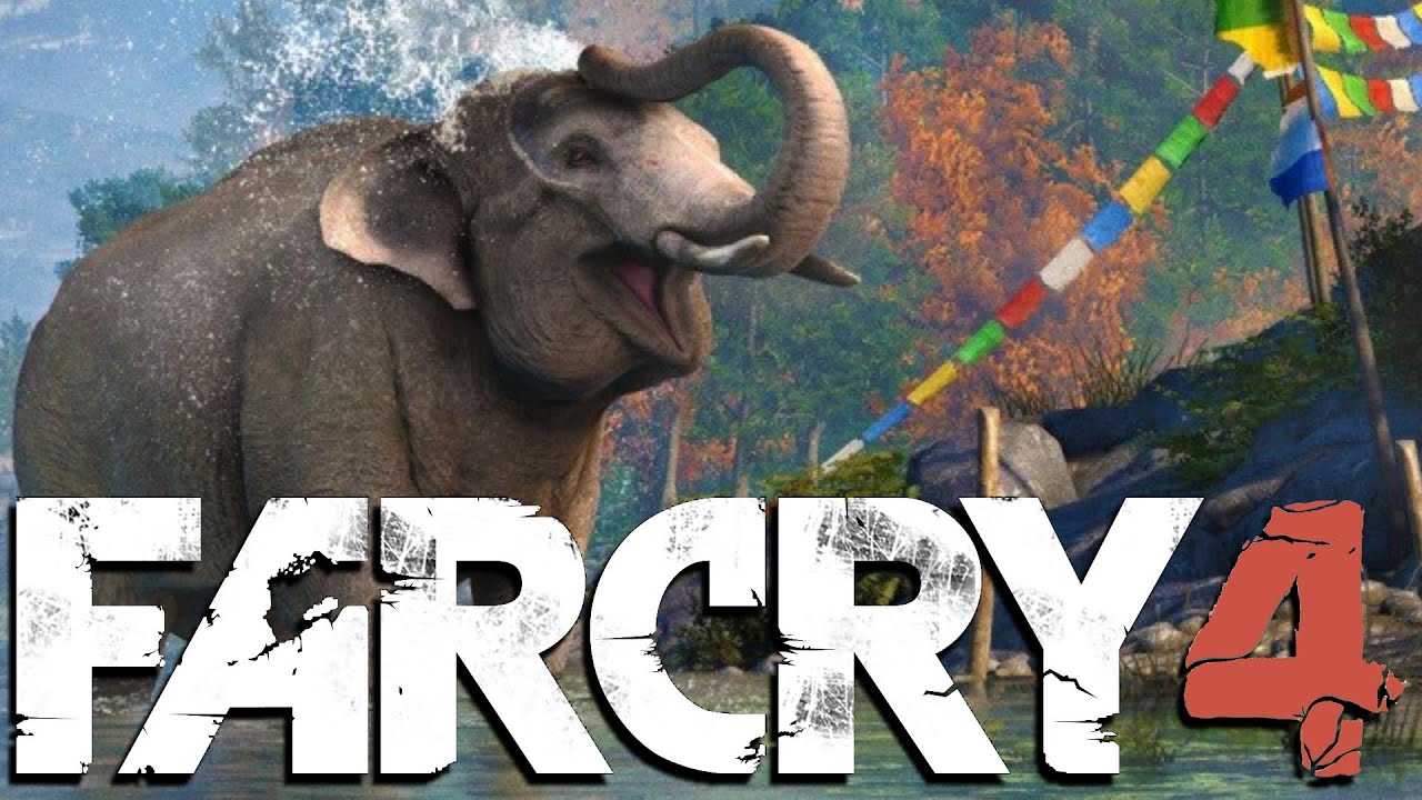 ELEPHANTS! (Far Cry 4 Co-Op Funny Moments on Xbox One) - YouTube