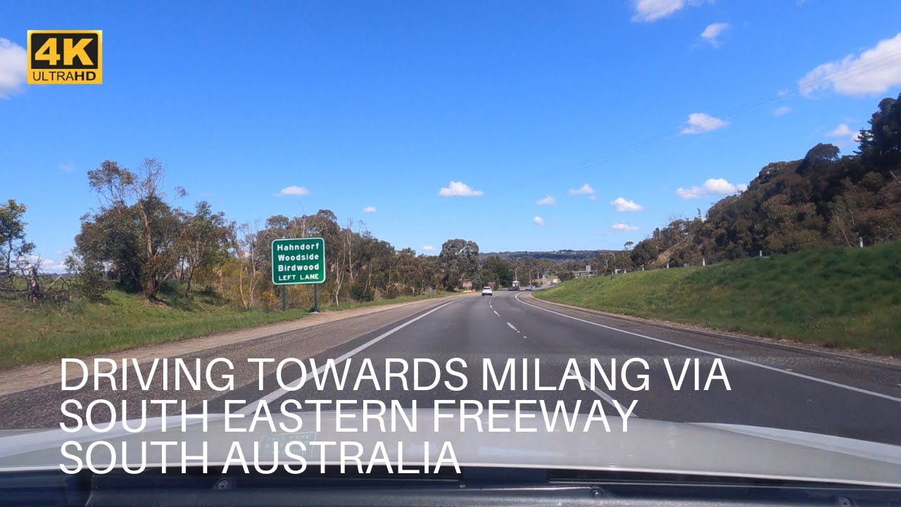 Driving towards Milang via South Eastern Freeway | South Australia ...