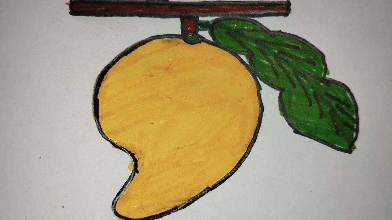 Mango Drowing / Simple Drowing - YouTube