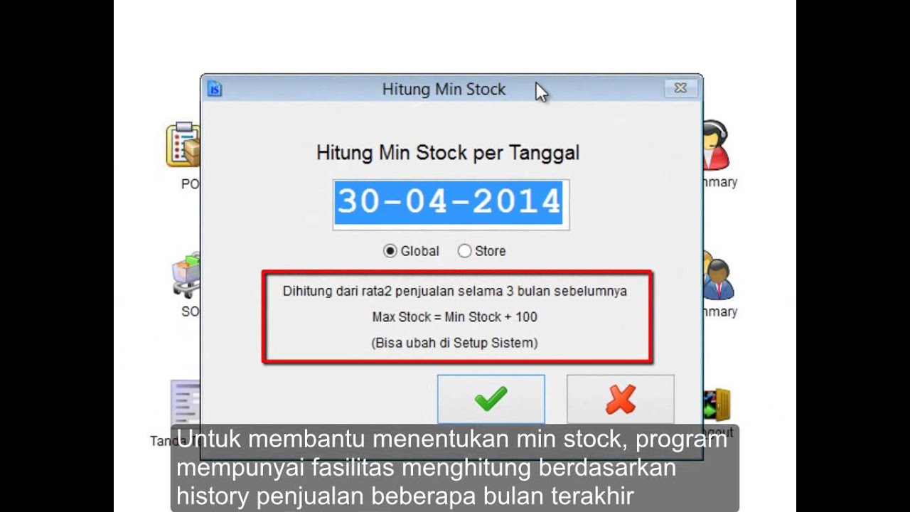 6081 Utility - Hitung Min Stock - YouTube