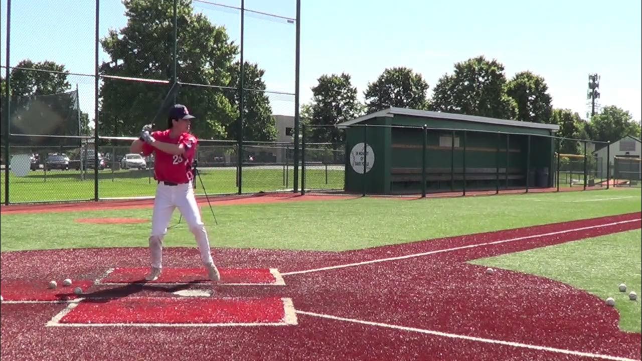 Thomas Pilarski Hitting - Mid Atlantic Red Sox - Filmed June 2024 - www.PlayInSchool.com - YouTube