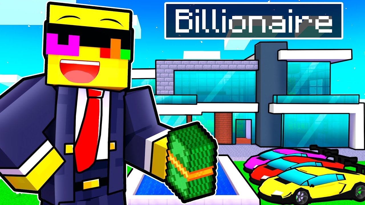4 Secrets Of BILLIONAIRE SUNNY In Minecraft! - YouTube