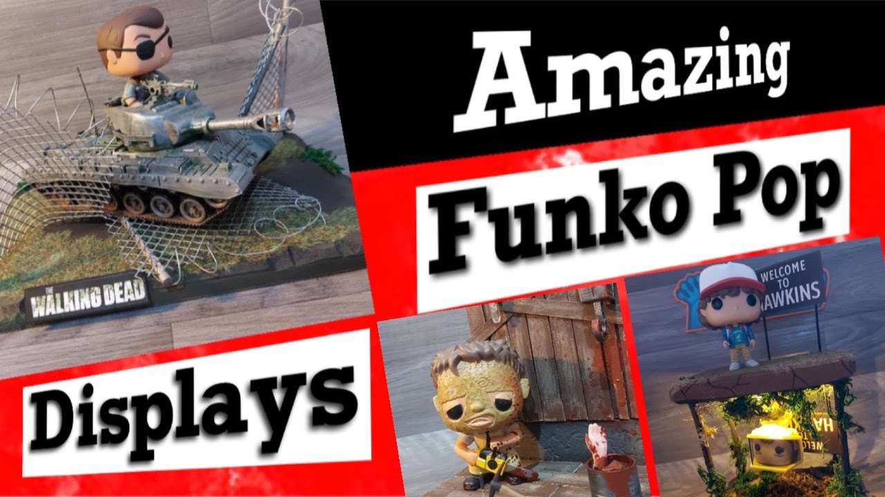 Funko Pop Display Diorama // Amazing Displays for Pop Vinyl Figures ...