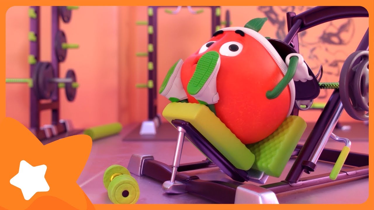 Gym Time 💪 Let’s Workout! | TOMATO DOPPI 🍅 Nursery Rhymes and Kids ...