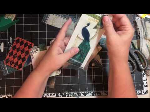 Junk Journal embellishments - Tutorial - Transparent Deco Pocket ...