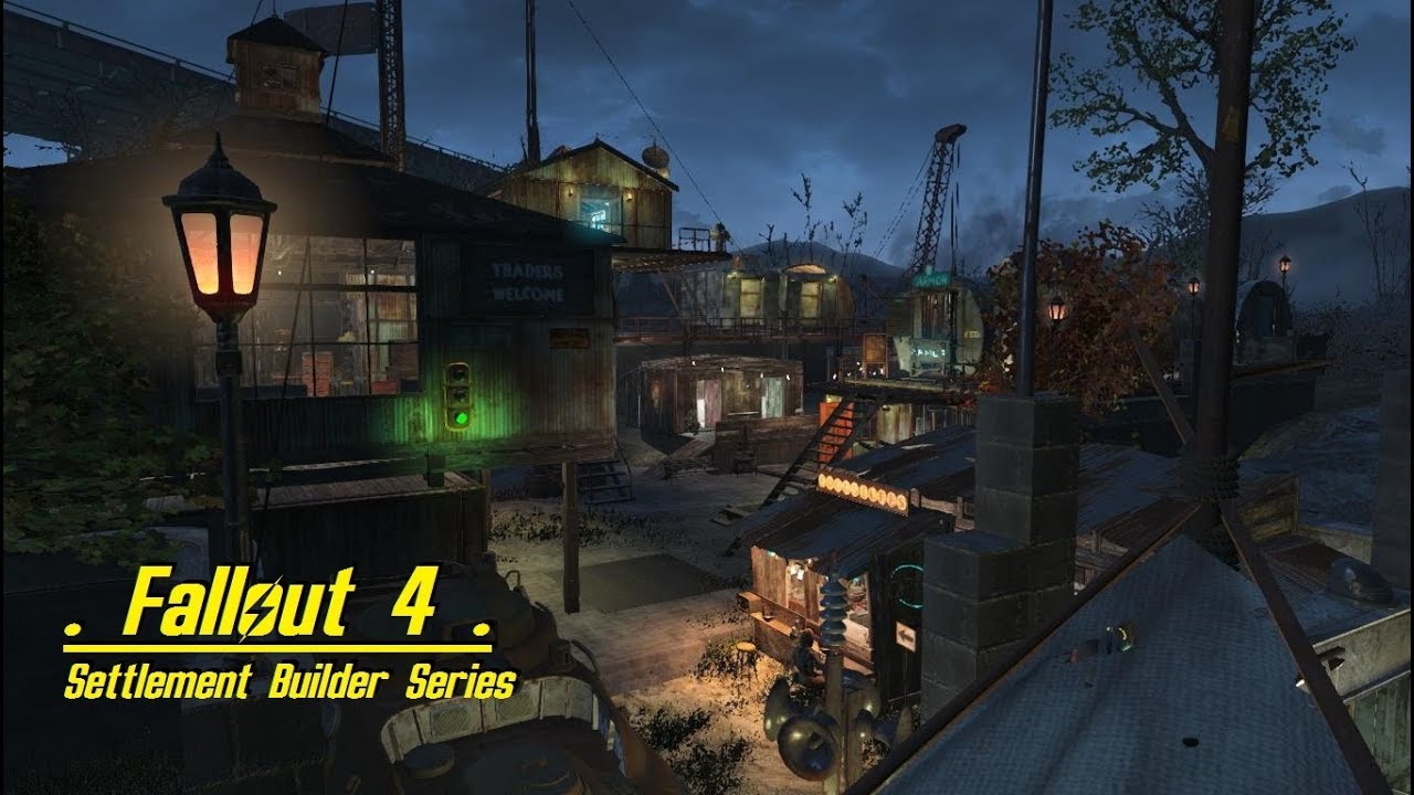 Abernathy Farm part 1 - Fallout 4 Settlement Builder - YouTube