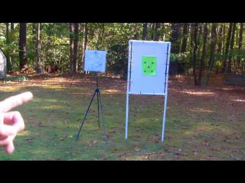 PVC Target Stand - YouTube