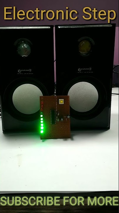 music reactive LED||VU Meter - YouTube