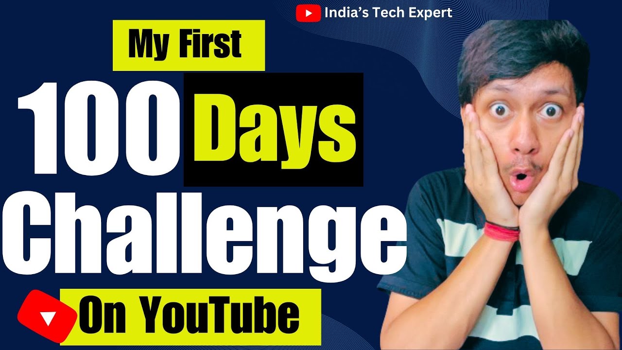100 Days Challenge On YouTube...😱|| 100 Days Challenge - YouTube