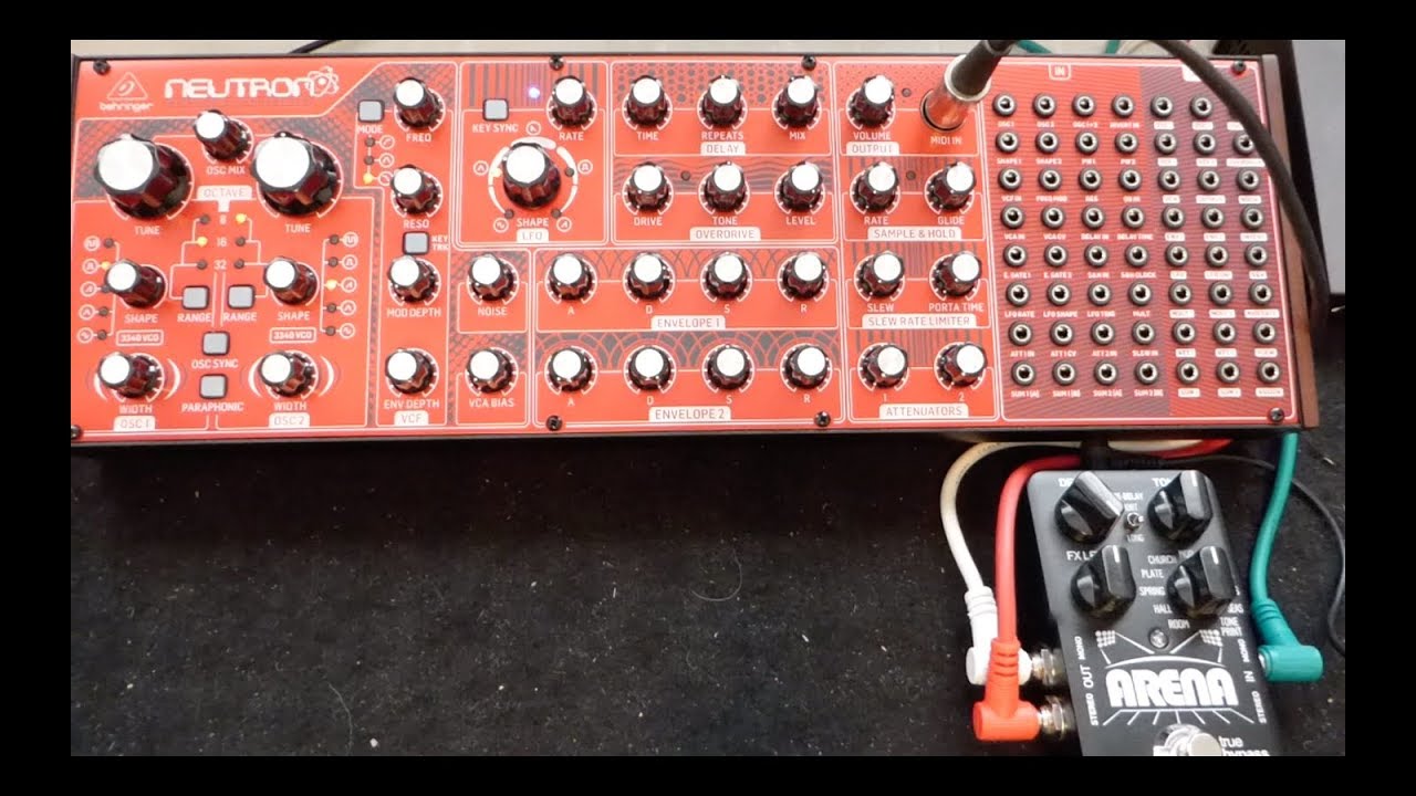 Behringer Neutron & TC Electronic Arena - YouTube