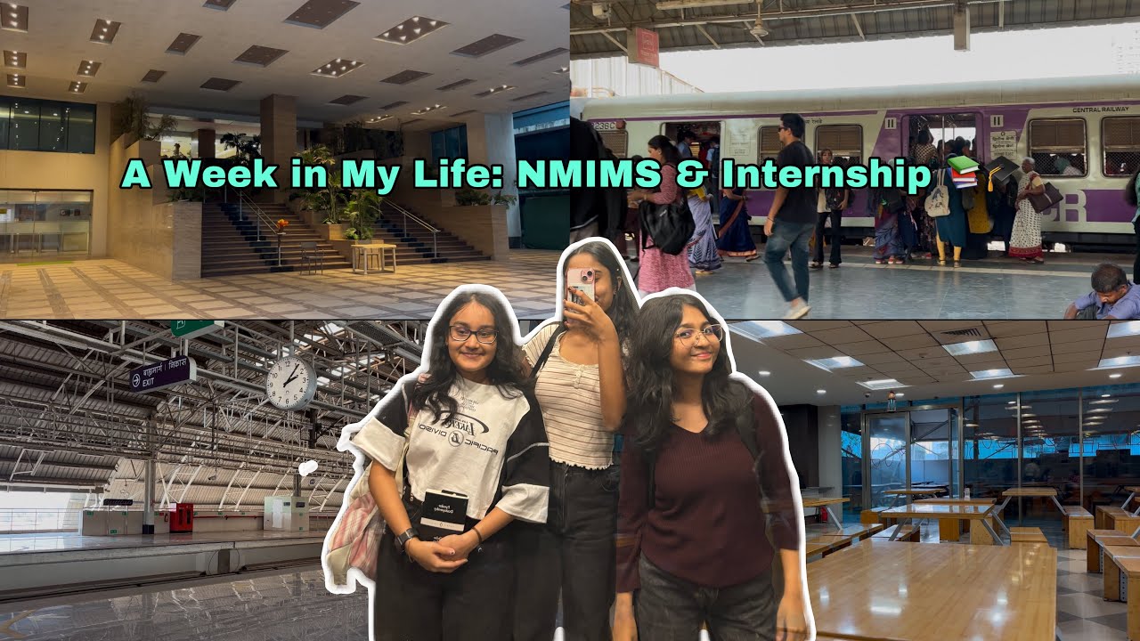 NMIMS Diaries S1E3: A Week of College & Internship Life 🎓💼 - YouTube