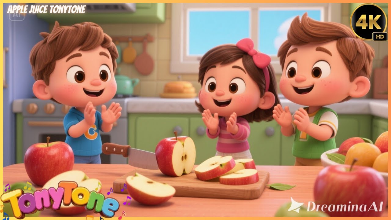 🍎🎵 Apple Juice Song | Healthy Drink Song for Kids 👶🥤 - YouTube
