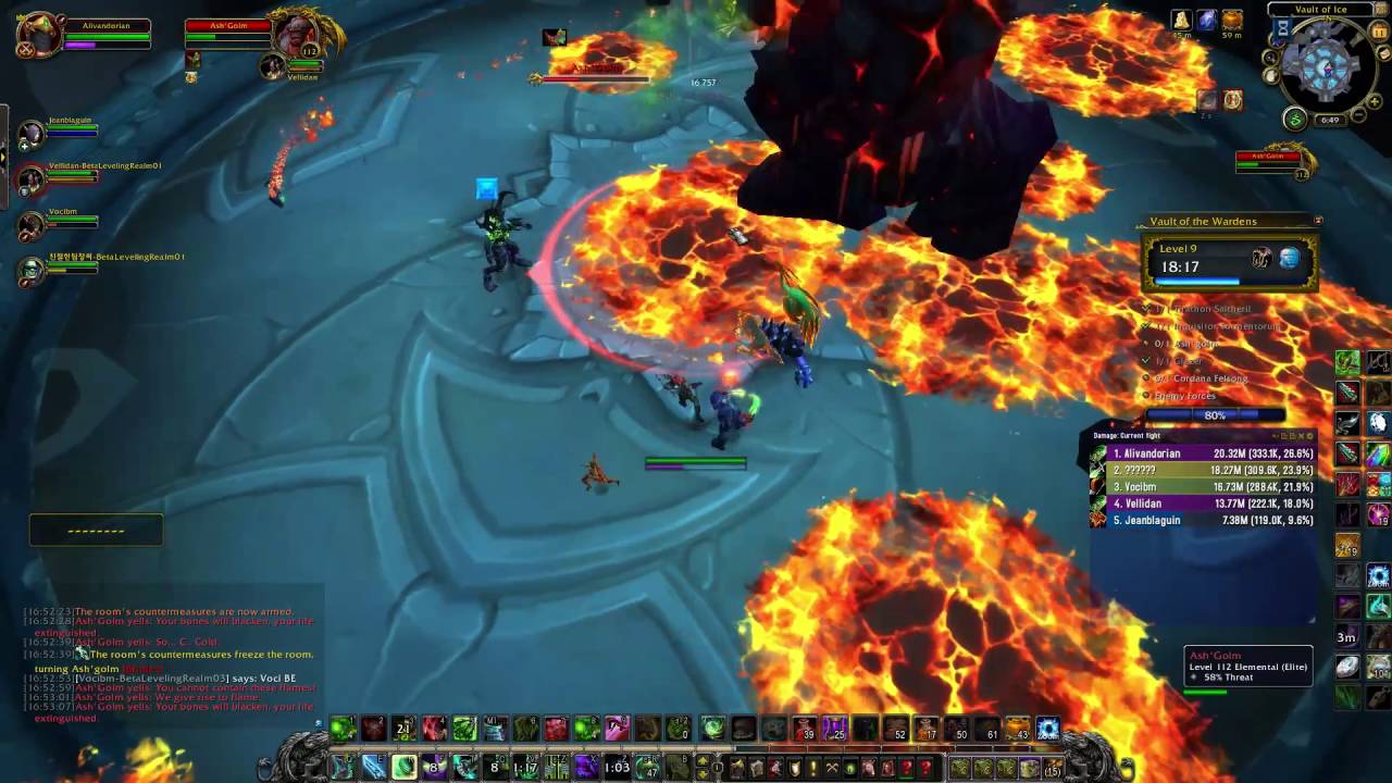 Ash'golm Mythic +9 WoW - YouTube