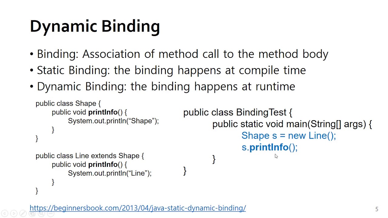 Gnu Lee Oop Eng Lec26 Dynamic Binding V01 YouTube gnu-lee-oop-eng-lec26-dynamic-binding-v01-youtube
