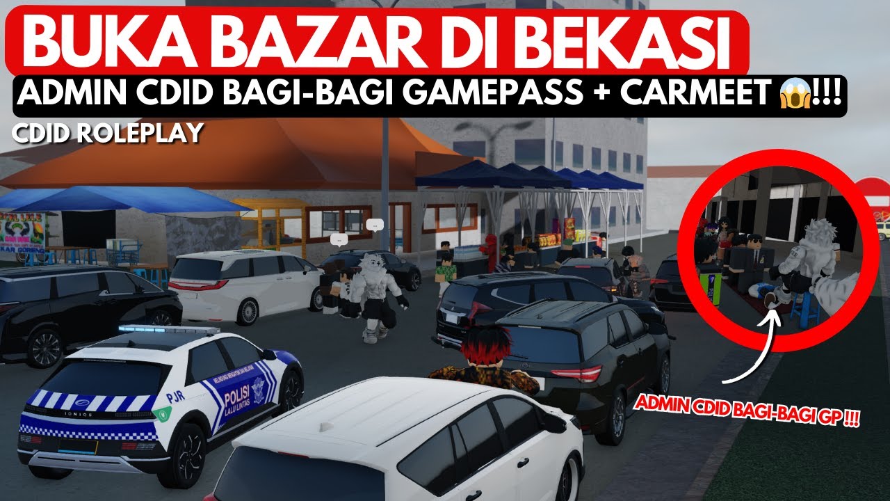 BUKA BAZAR DI BEKASI & ADA ADMIN CDID BAGI-BAGI GAMEPASS😱!! CDID ...