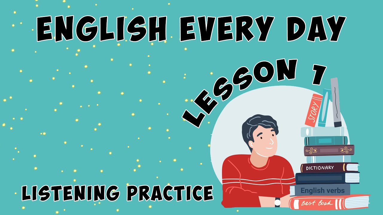 Learn by listening! English language | Lesson 1 | Level 0 - YouTube