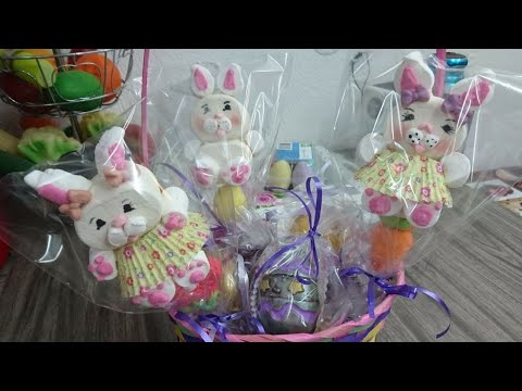 Conejos de bombon Gigante!!! fáciles para negocio - YouTube