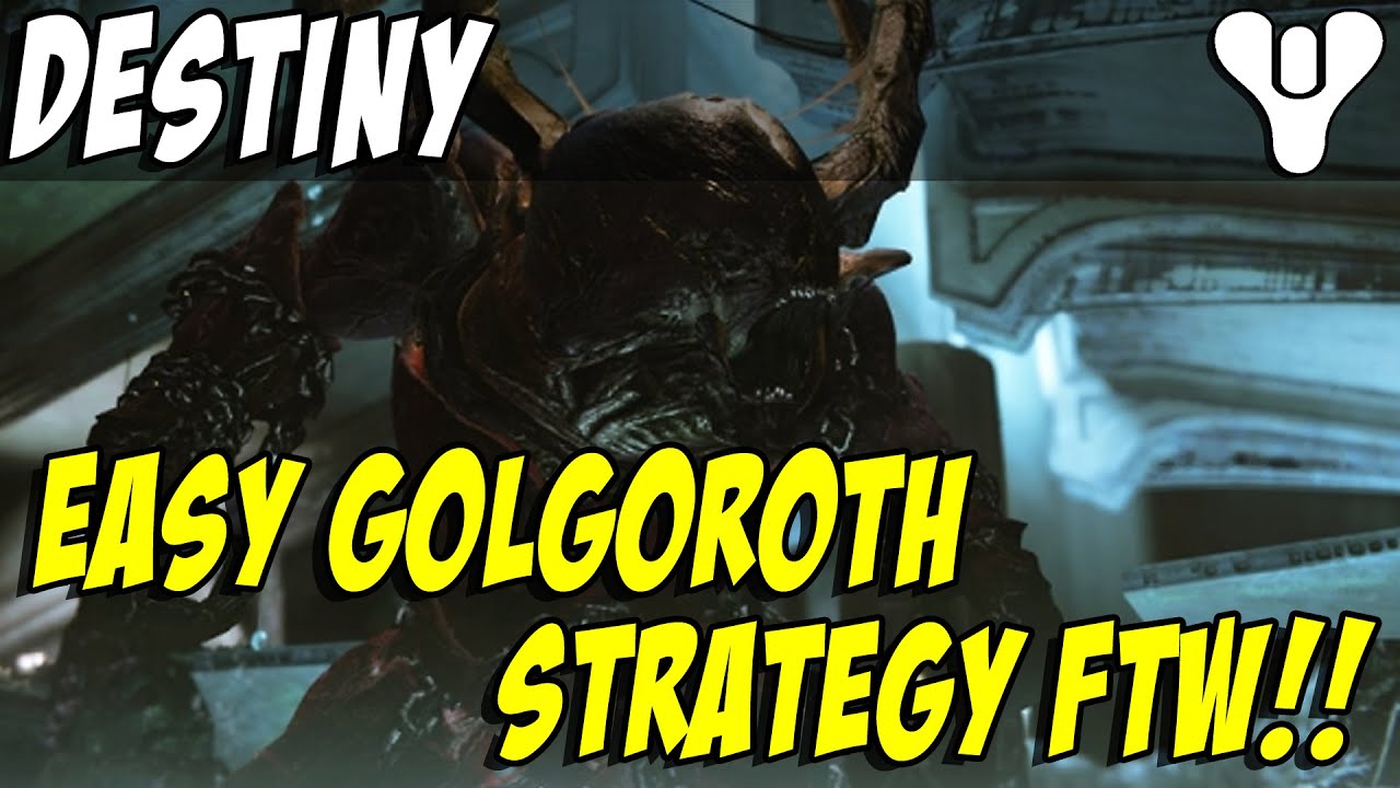 DESTINY KING'S FALL: How to Beat Golgoroth | Easy Strategy - YouTube
